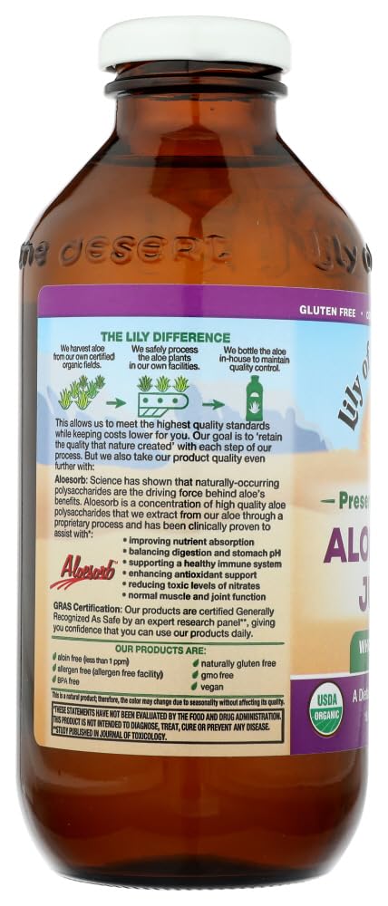 whole leaf aloe vera health drink