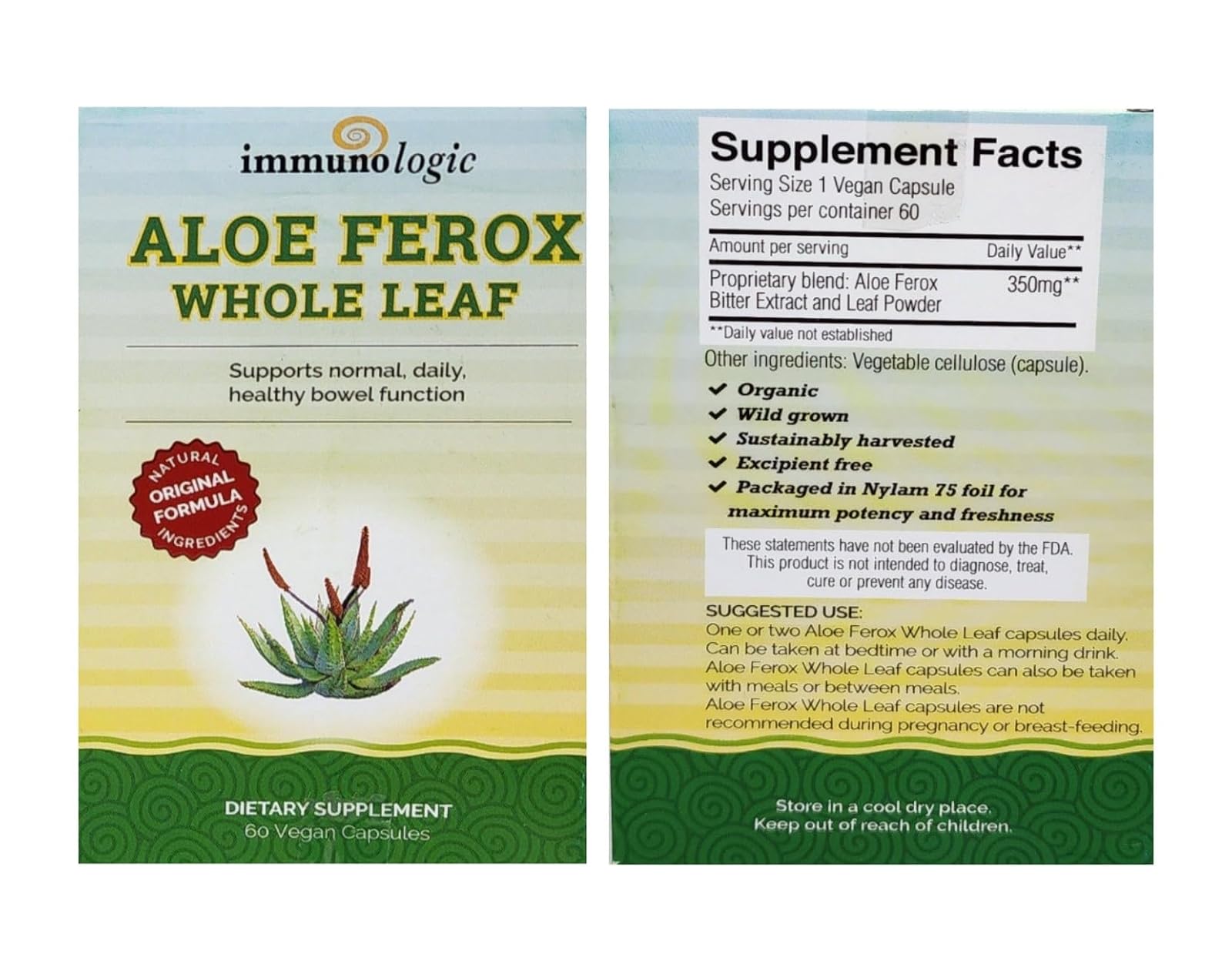 whole leaf aloe vera supplement