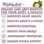 Whole leaf Earl Grey tea bags