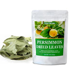 whole leaf persimmon tea infusion