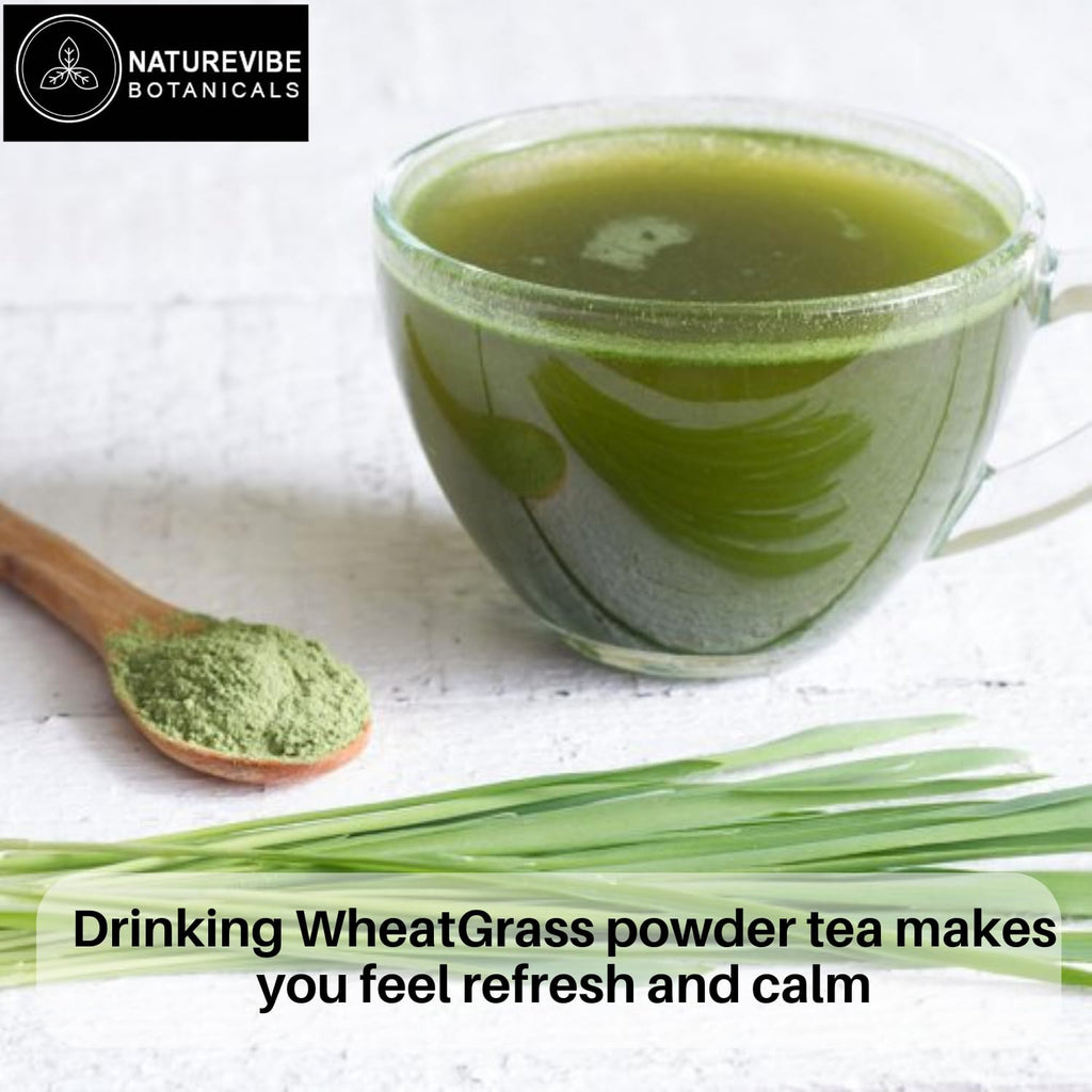 Whole leaf wheatgrass for wellness