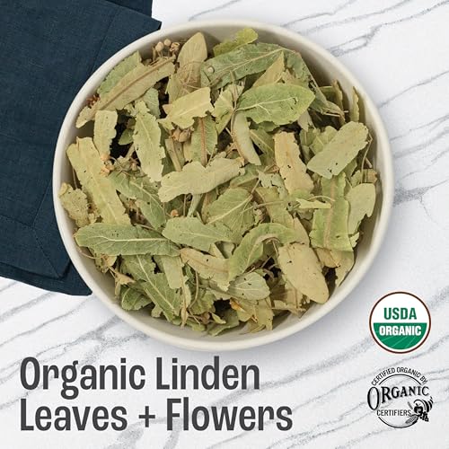 whole linden flowers for tea