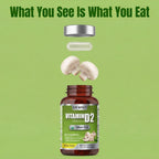 whole mushroom vitamin D benefits