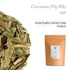 whole myrtle leaves for tea brewing