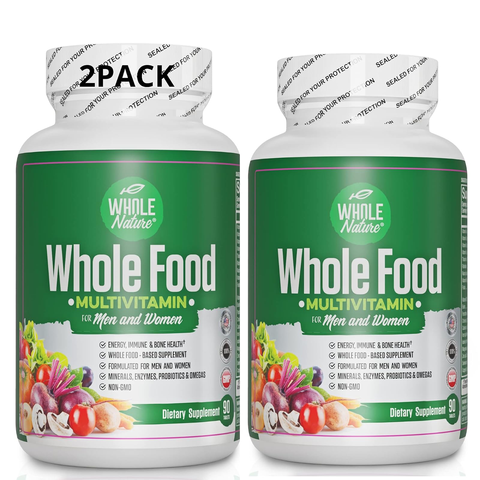 Whole Nature daily multivitamin tablets