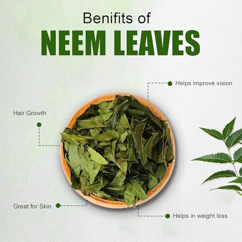whole neem leaves for herbal tea