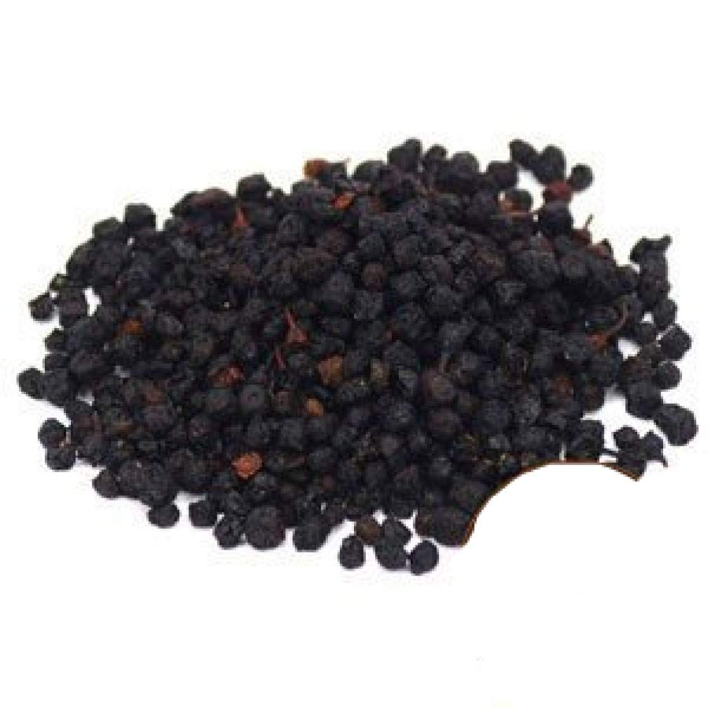 Whole organic bilberries for healthy snacking