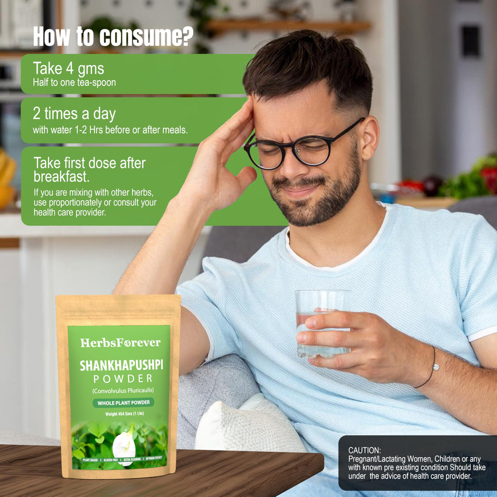 Whole plant powder for mental clarity