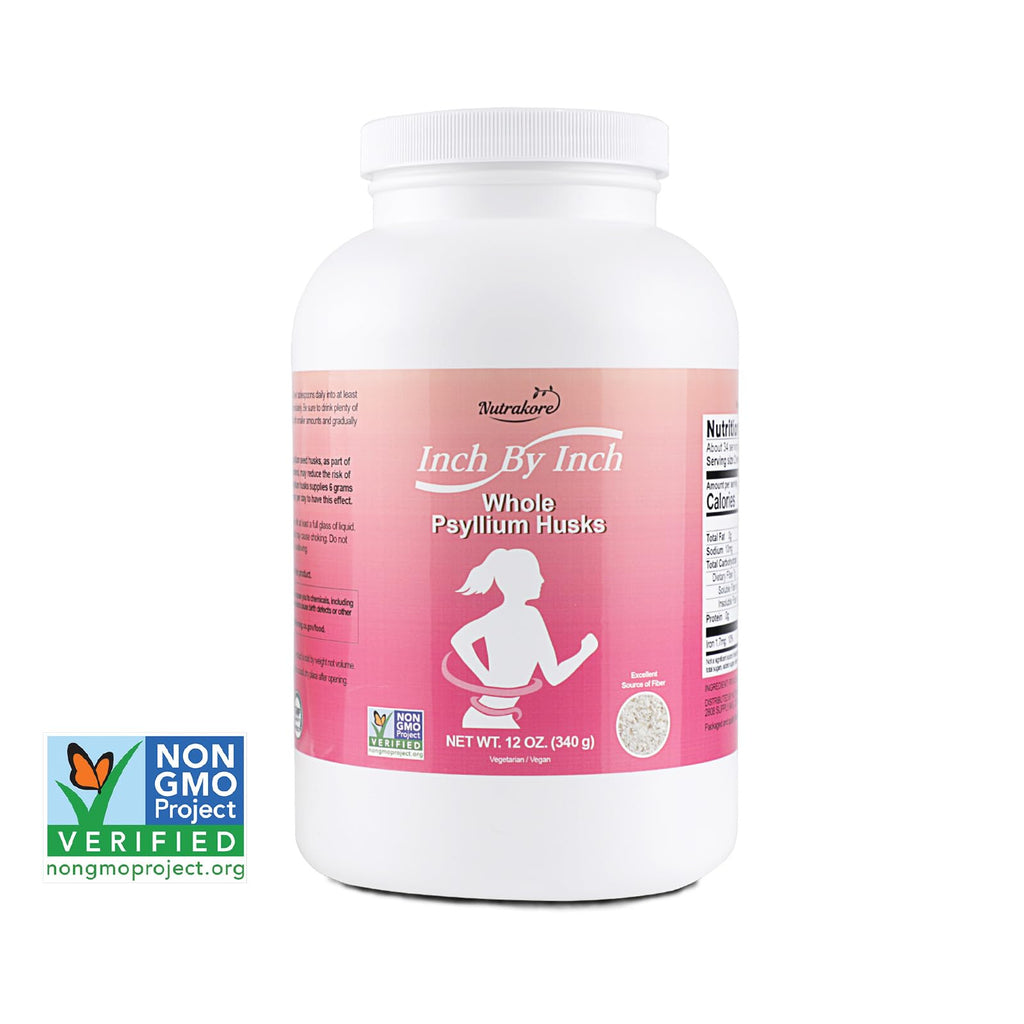 Whole psyllium husks for gut health