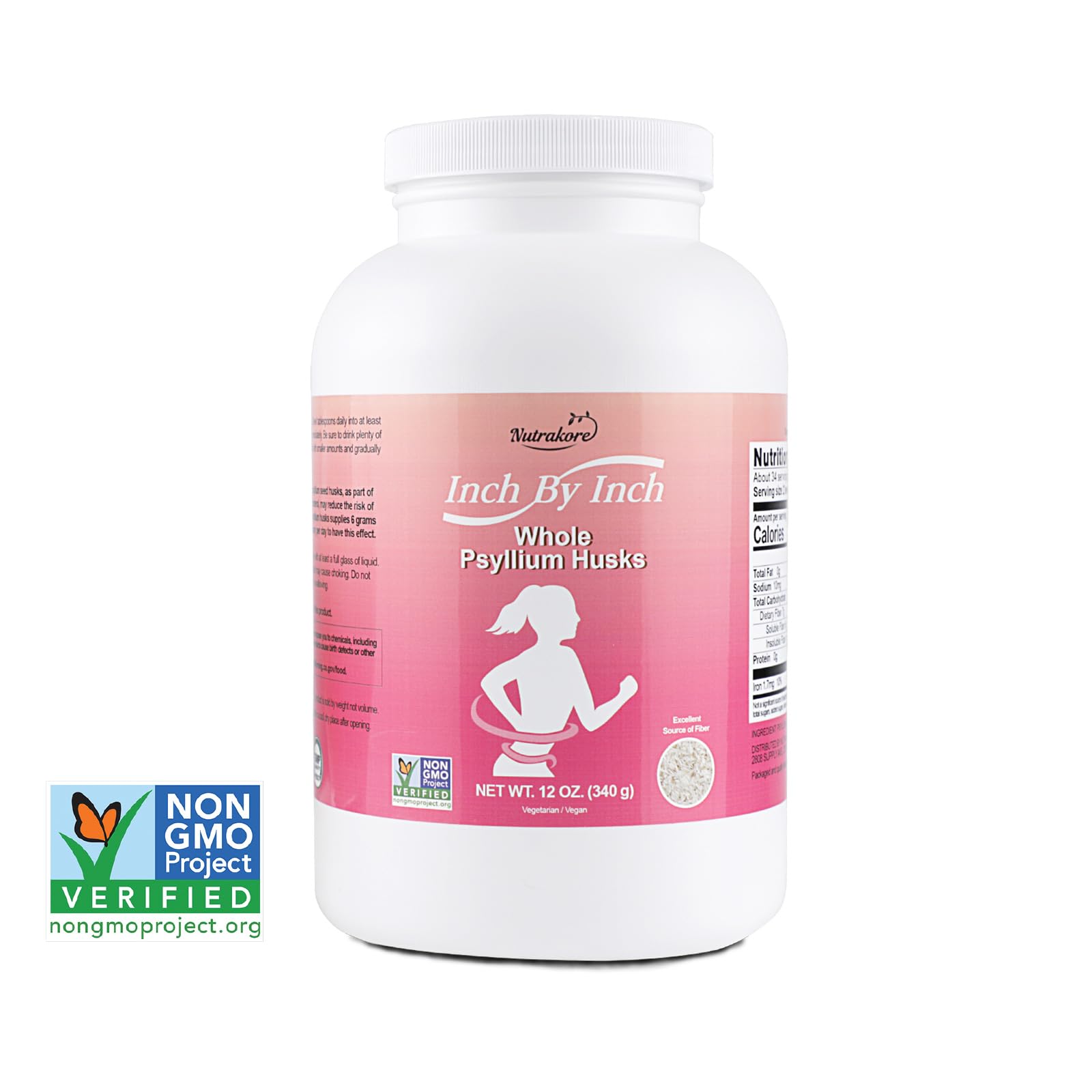 Whole psyllium husks for gut health