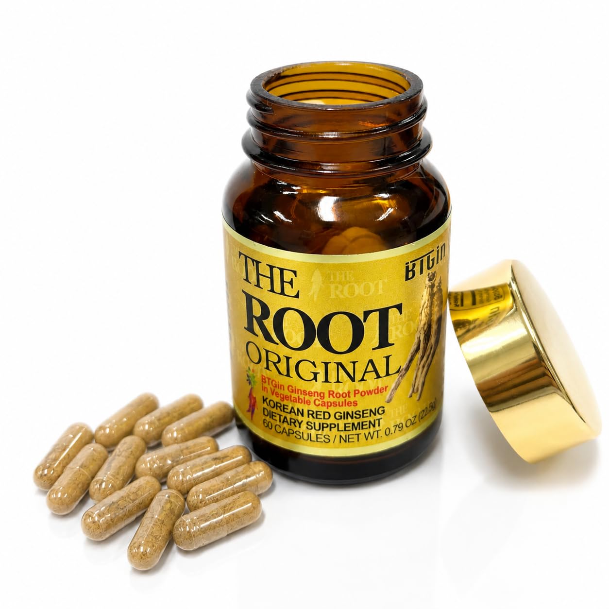 whole root ginseng for wellness