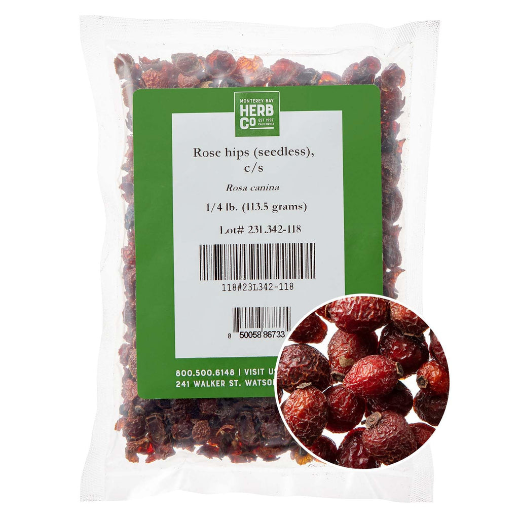 whole rose hips herbal tea