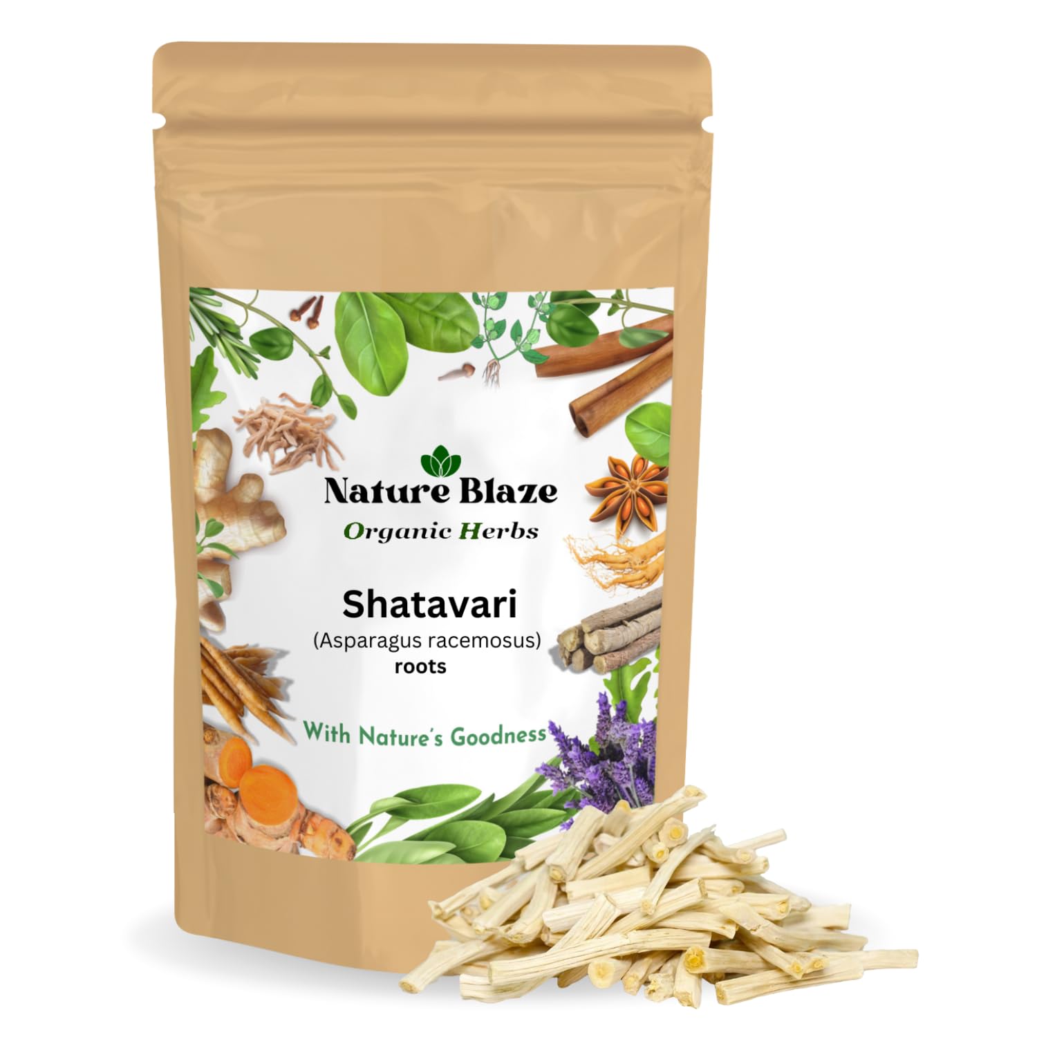whole shatavari root for health