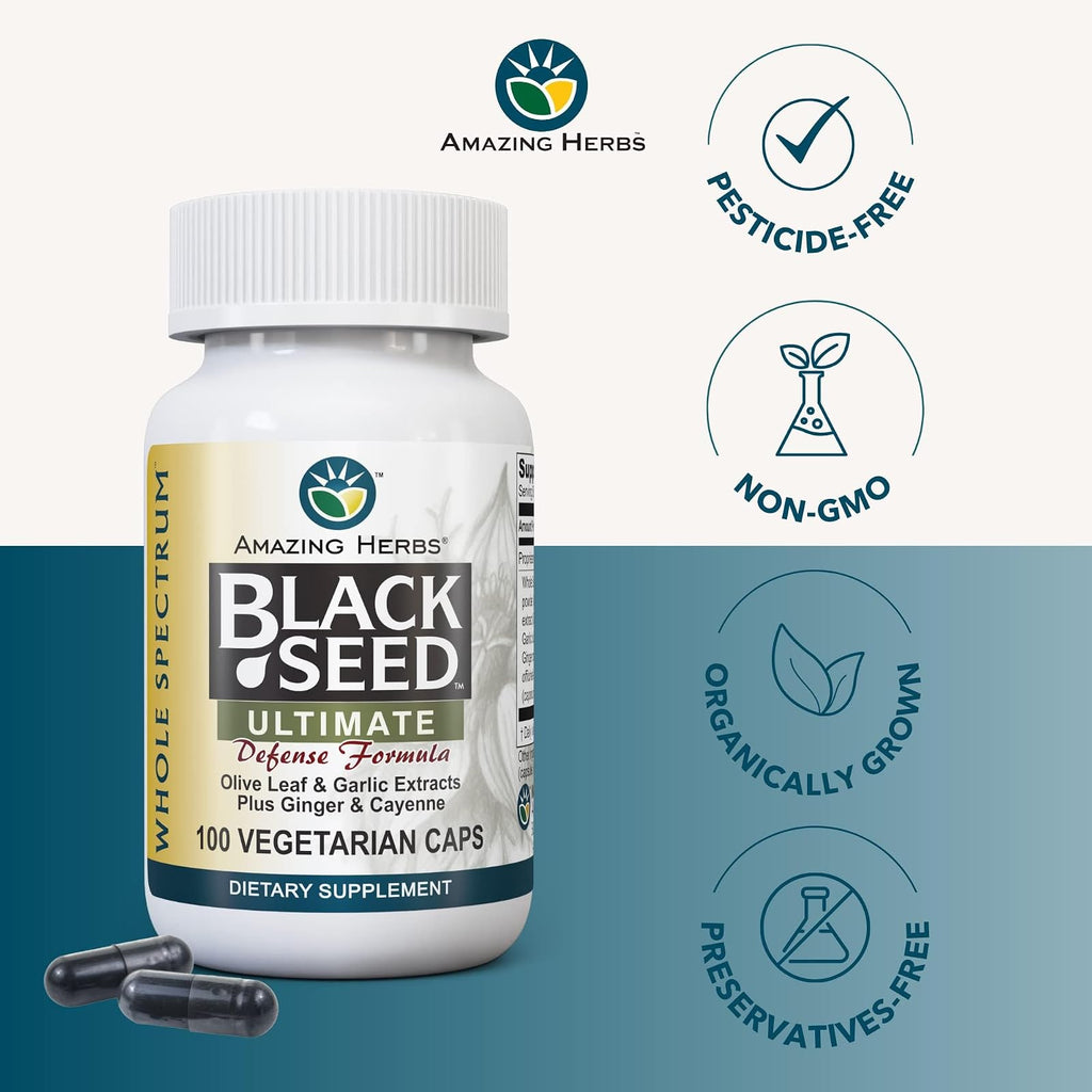 whole spectrum black seed oil capsules