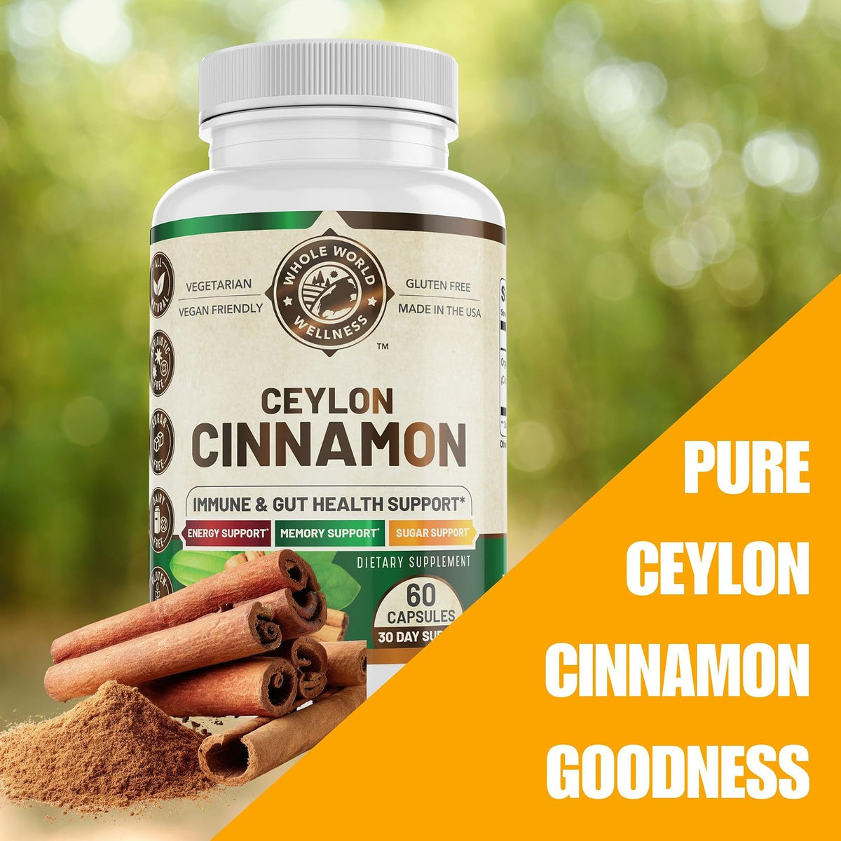 Whole World Wellness cinnamon capsules
