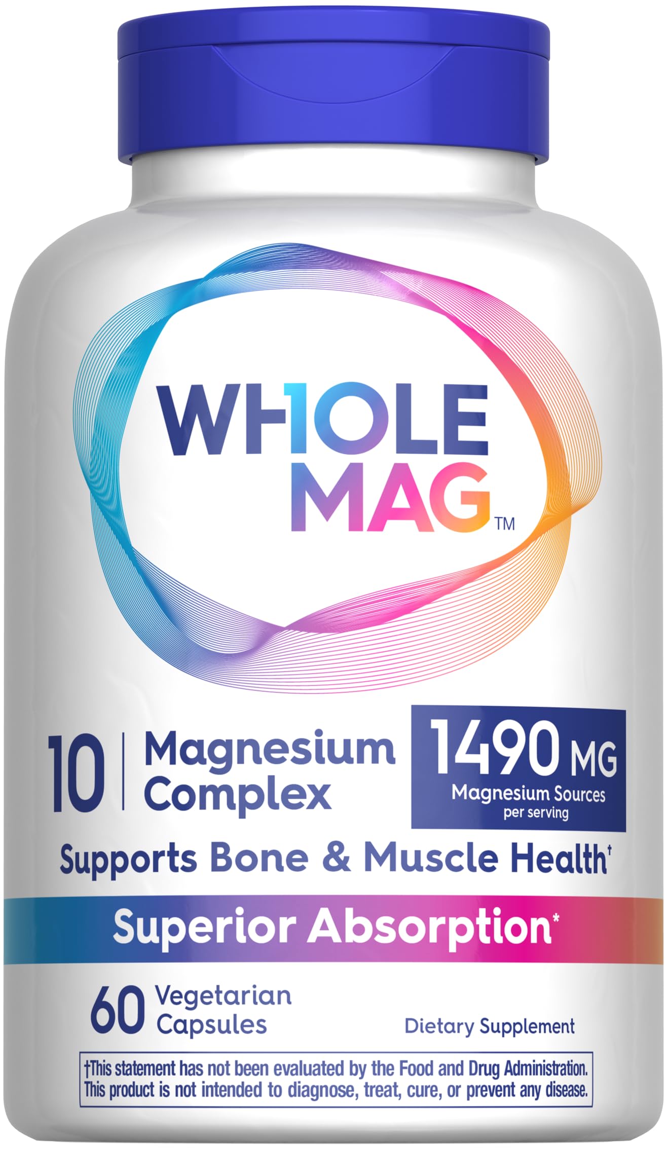 WholeMag magnesium complex capsules