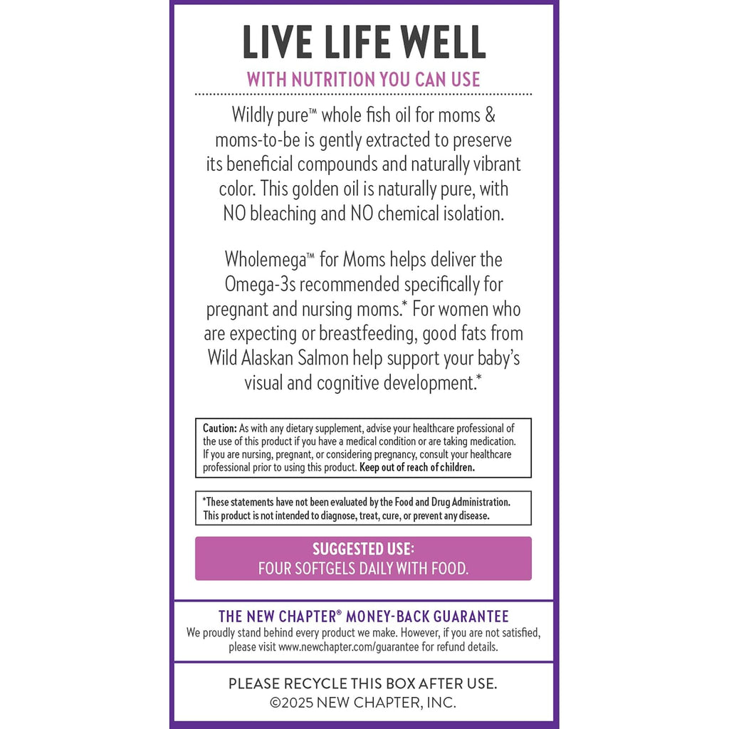 wholemega fish oil for pregnancy wellness