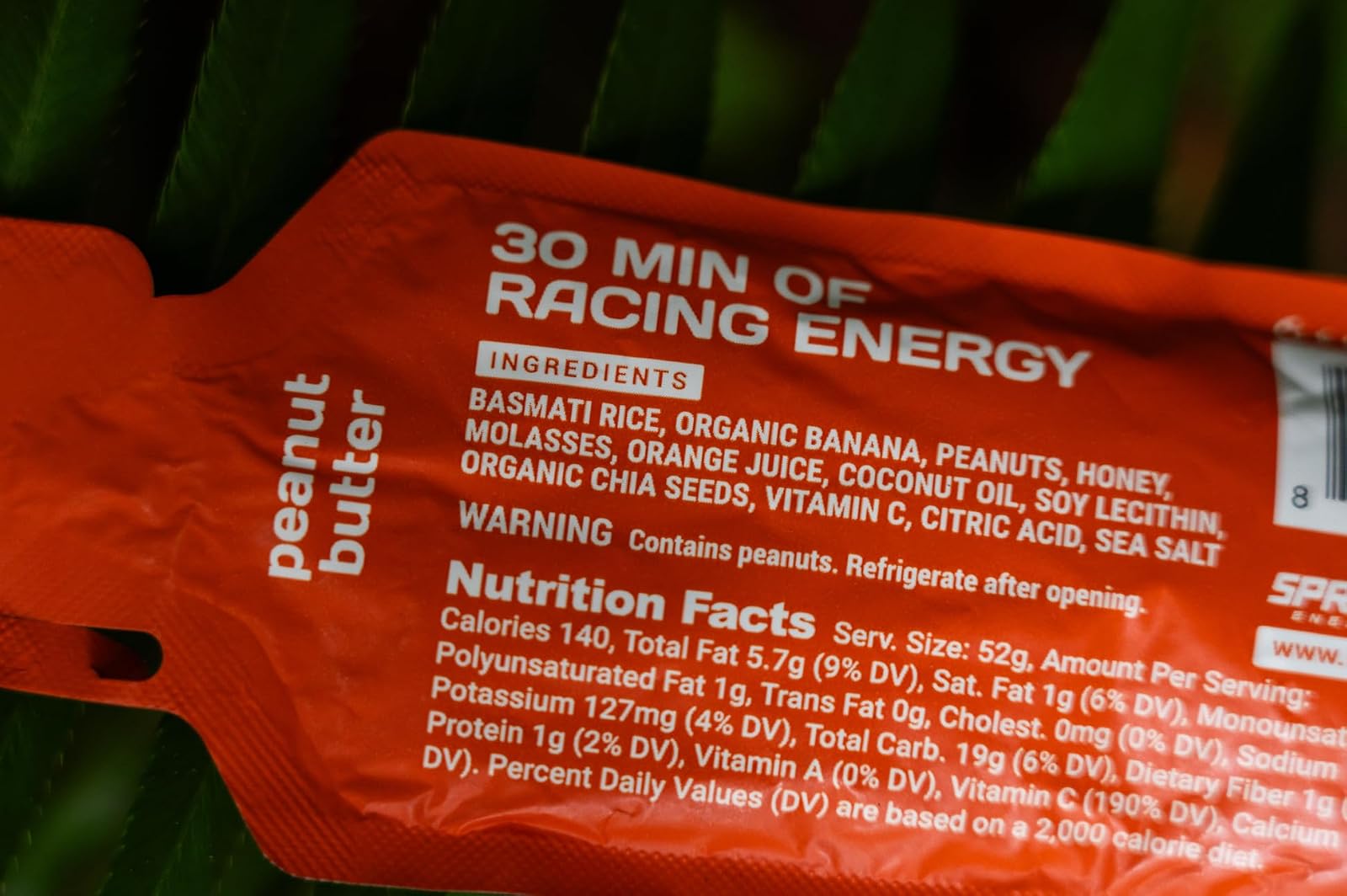 wholesome endurance gel for runners