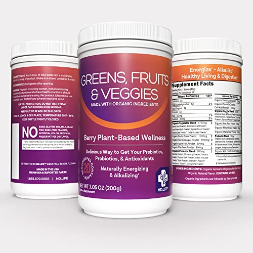 Wholesome fruit and veggie blend