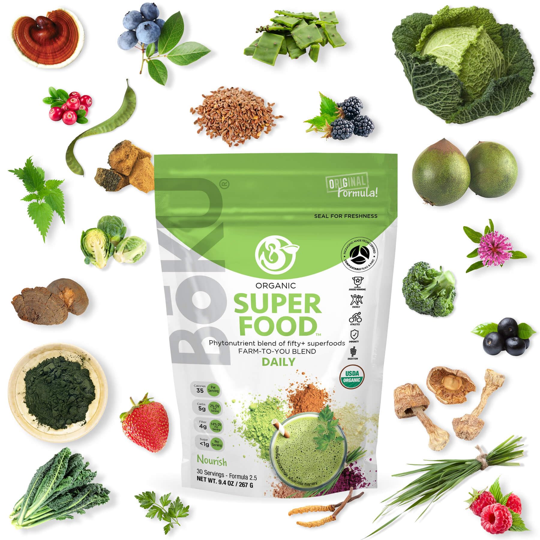 wholesome greens for better digestion