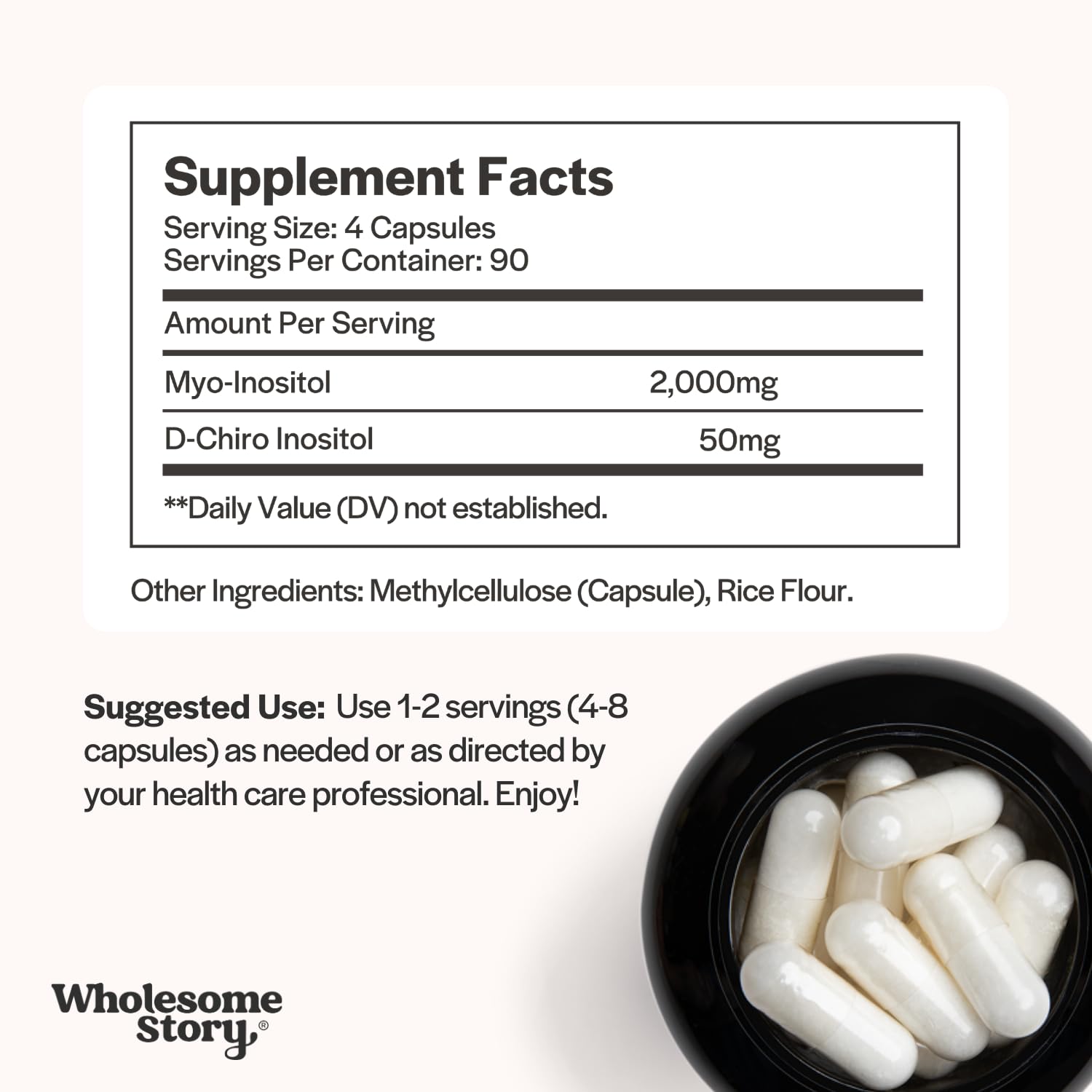 Wholesome Story Myo-Inositol benefits