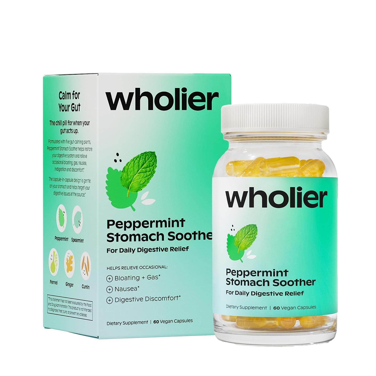 wholier ginger tea for digestion