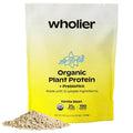 Wholier vanilla plant protein powder