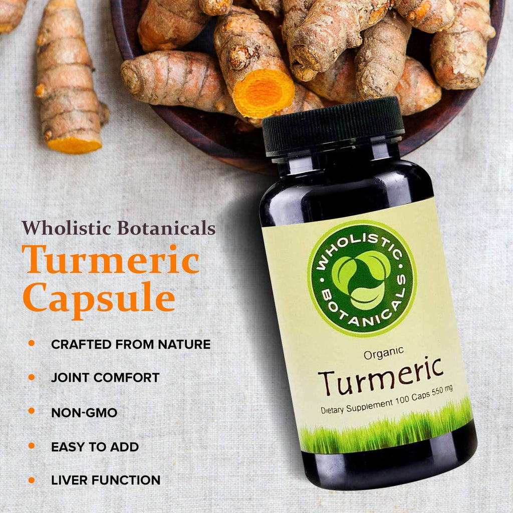 Wholistic Botanicals turmeric health benefits