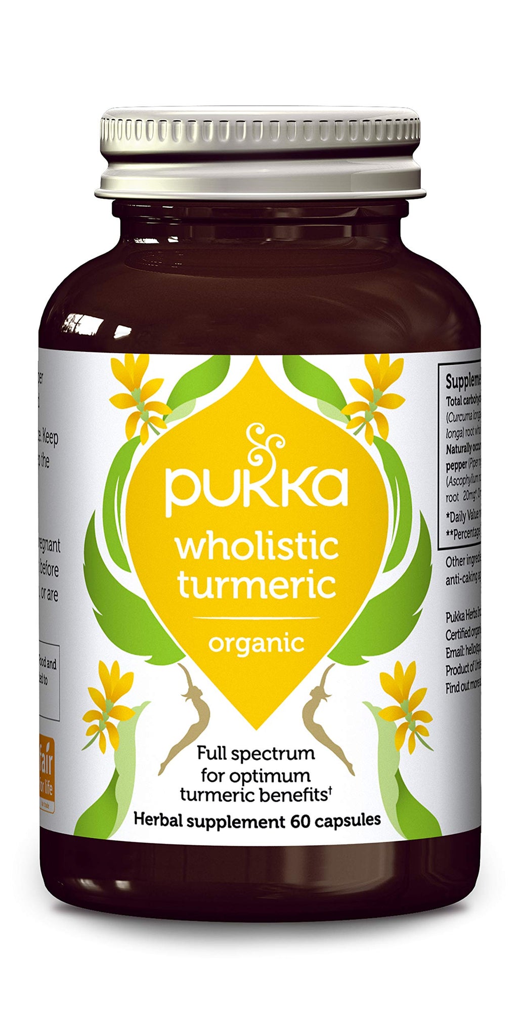 Wholistic turmeric supplement benefits
