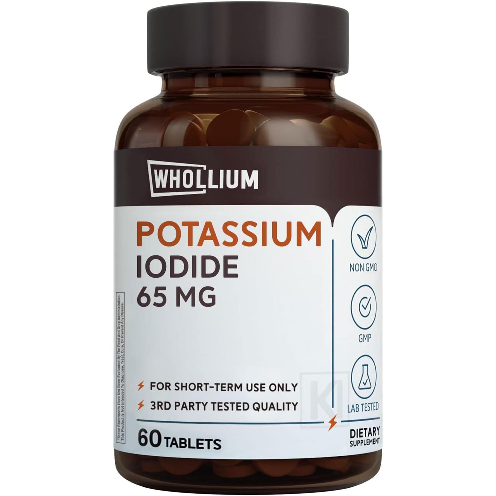 Whollium potassium iodide dietary supplement