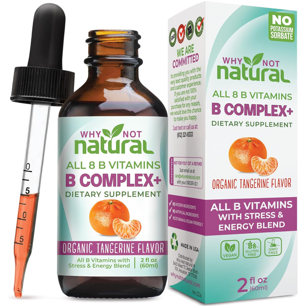 Why Not Natural vitamin b complex drops