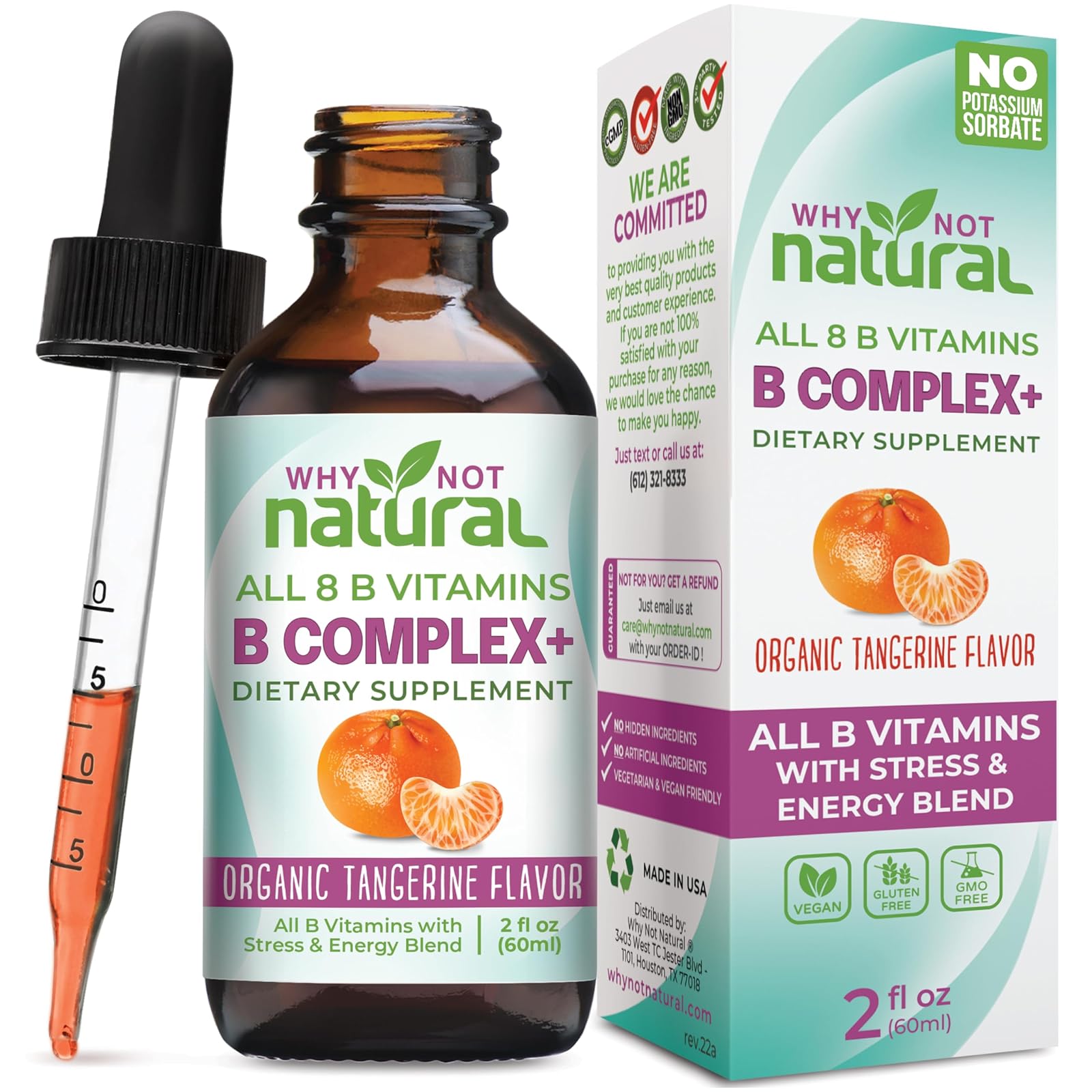 Why Not Natural vitamin b complex drops