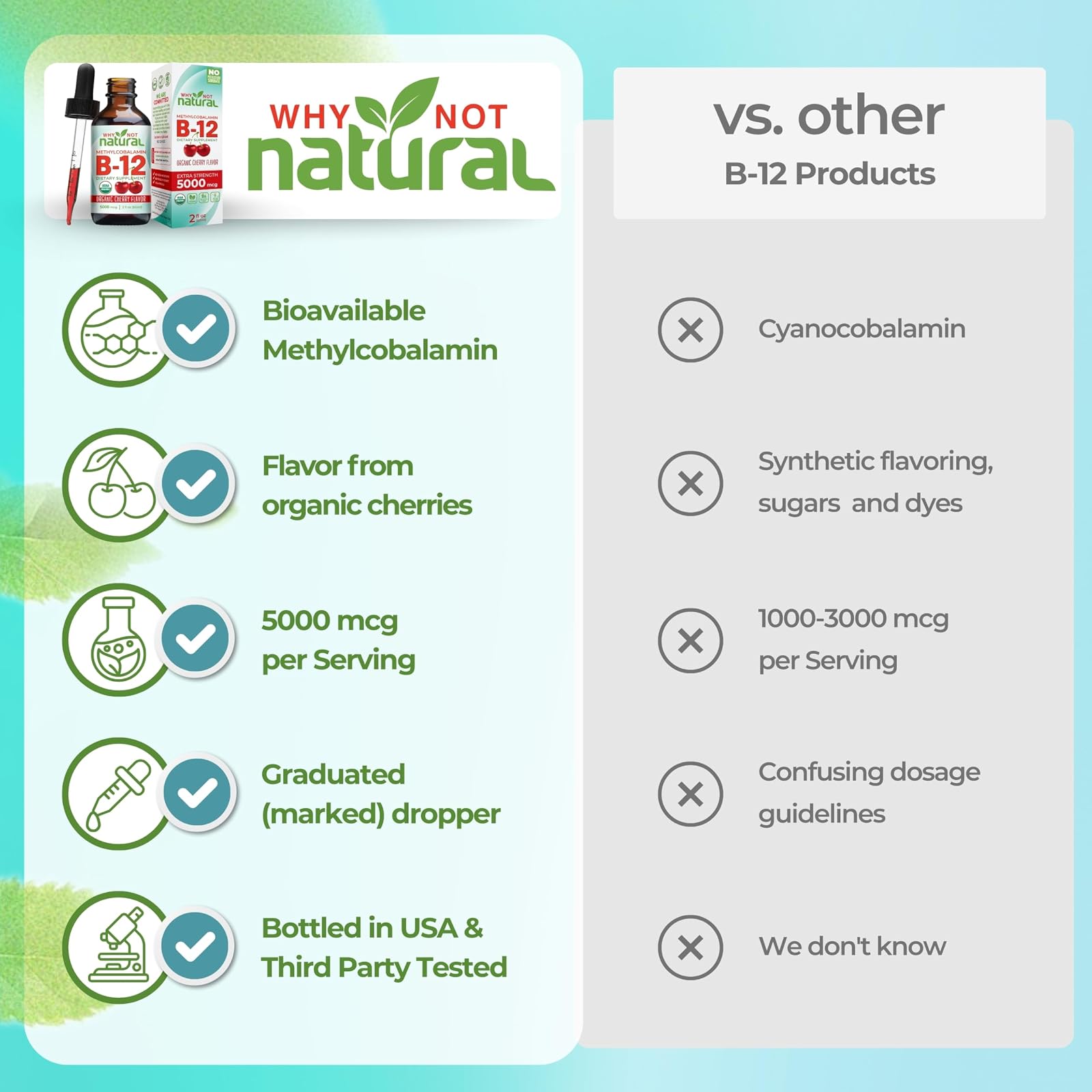 why not natural vitamin b12