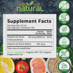 Why Not Natural vitamin D3 K2
