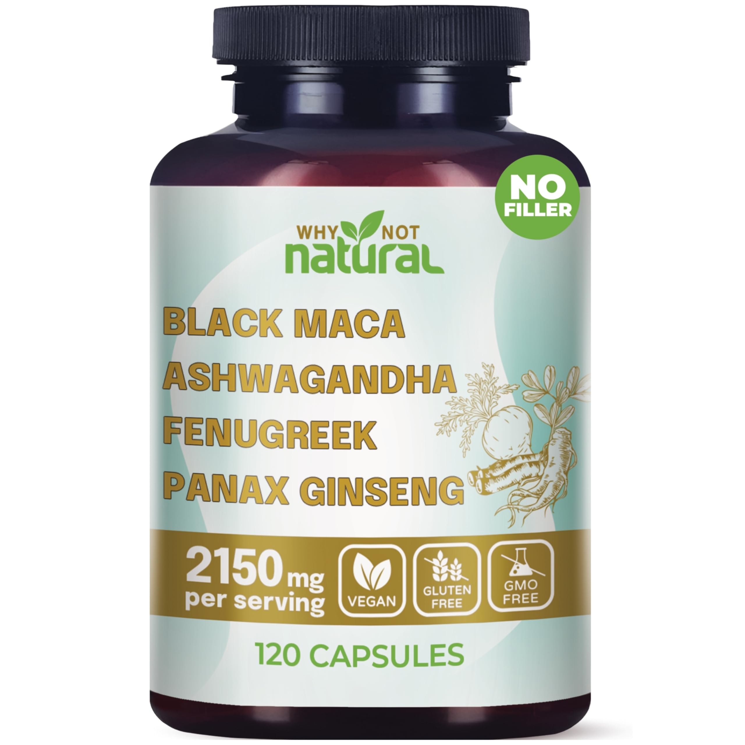 Why Not Organic Ashwagandha Capsules