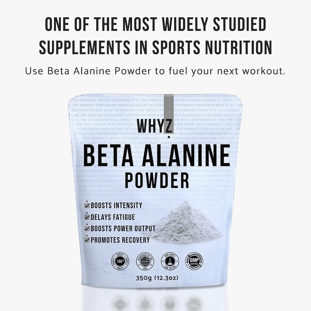 WHYZ Beta Alanine for better stamina