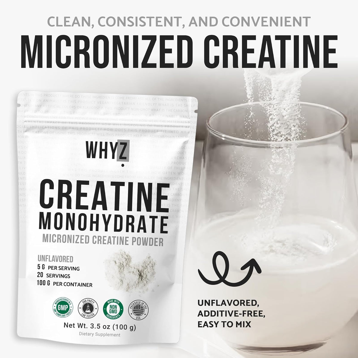 WHYZ creatine for muscle recovery