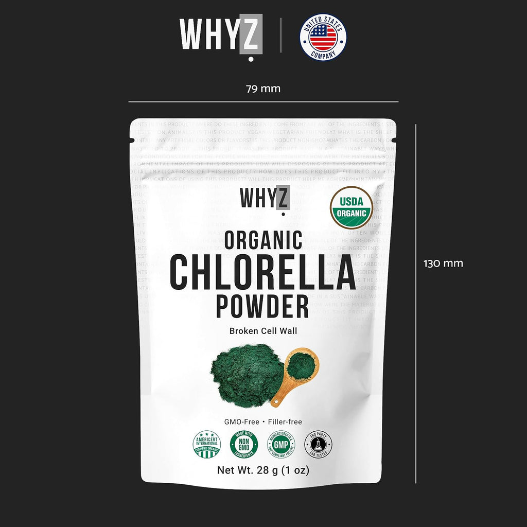 WHYZ Organic Chlorella for wellness