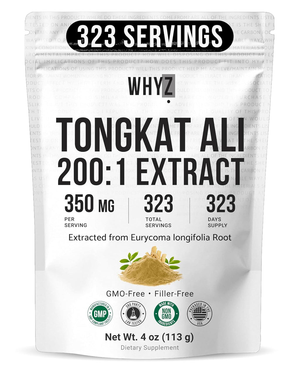 WHYZ Tongkat Ali extract benefits