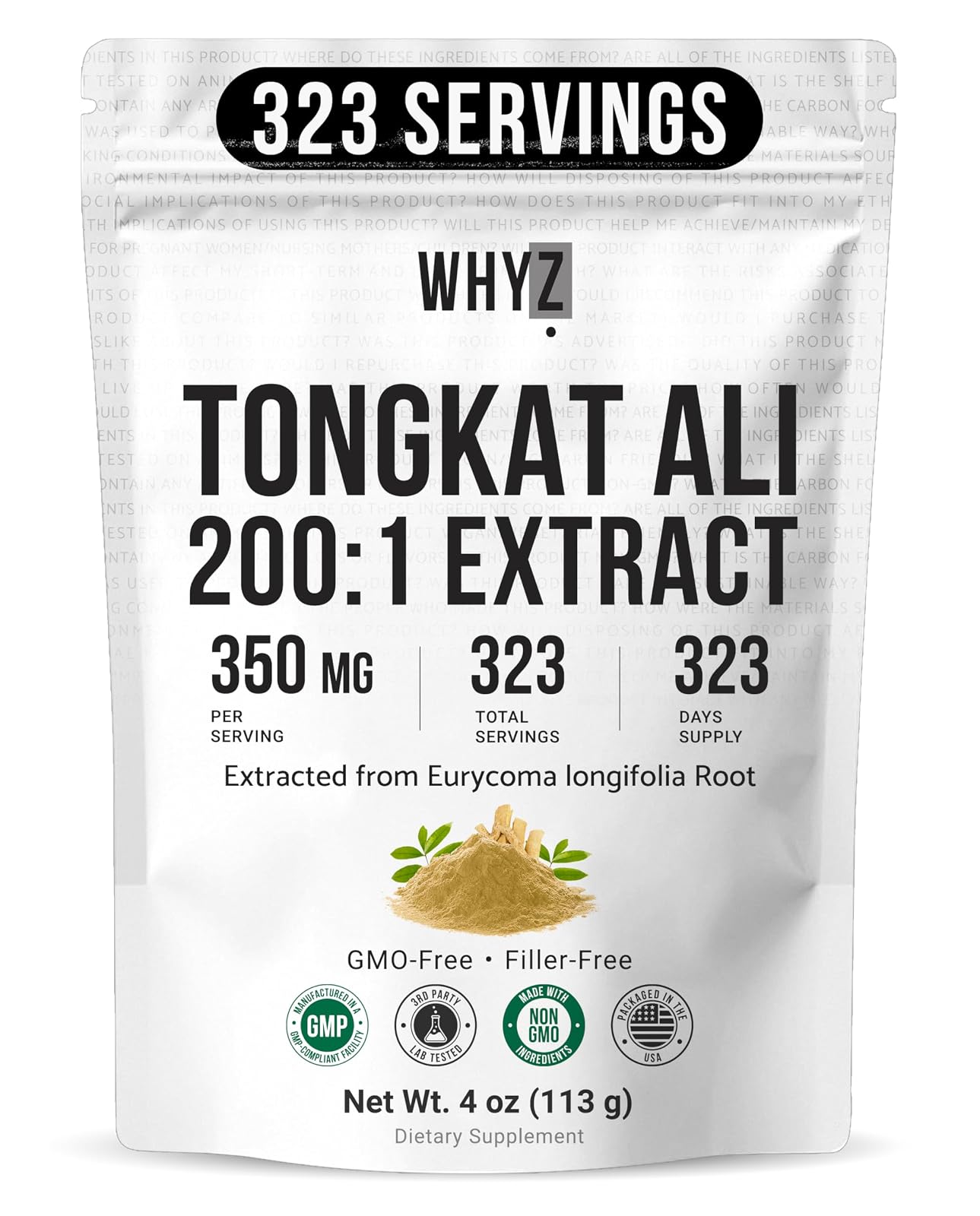 WHYZ Tongkat Ali extract benefits