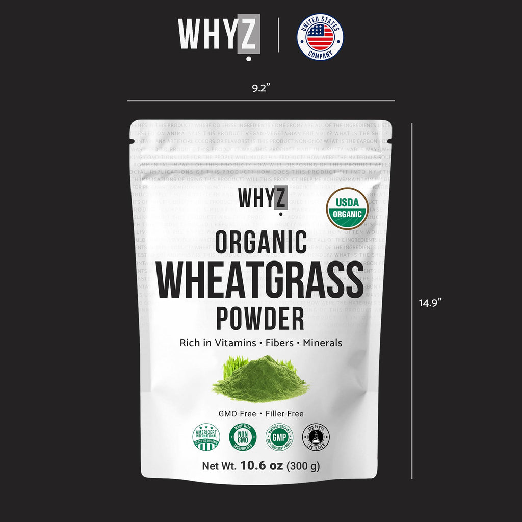 whyz wheatgrass for smoothie recipes