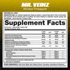 Wicked Pineapple flavour pre-workout powder