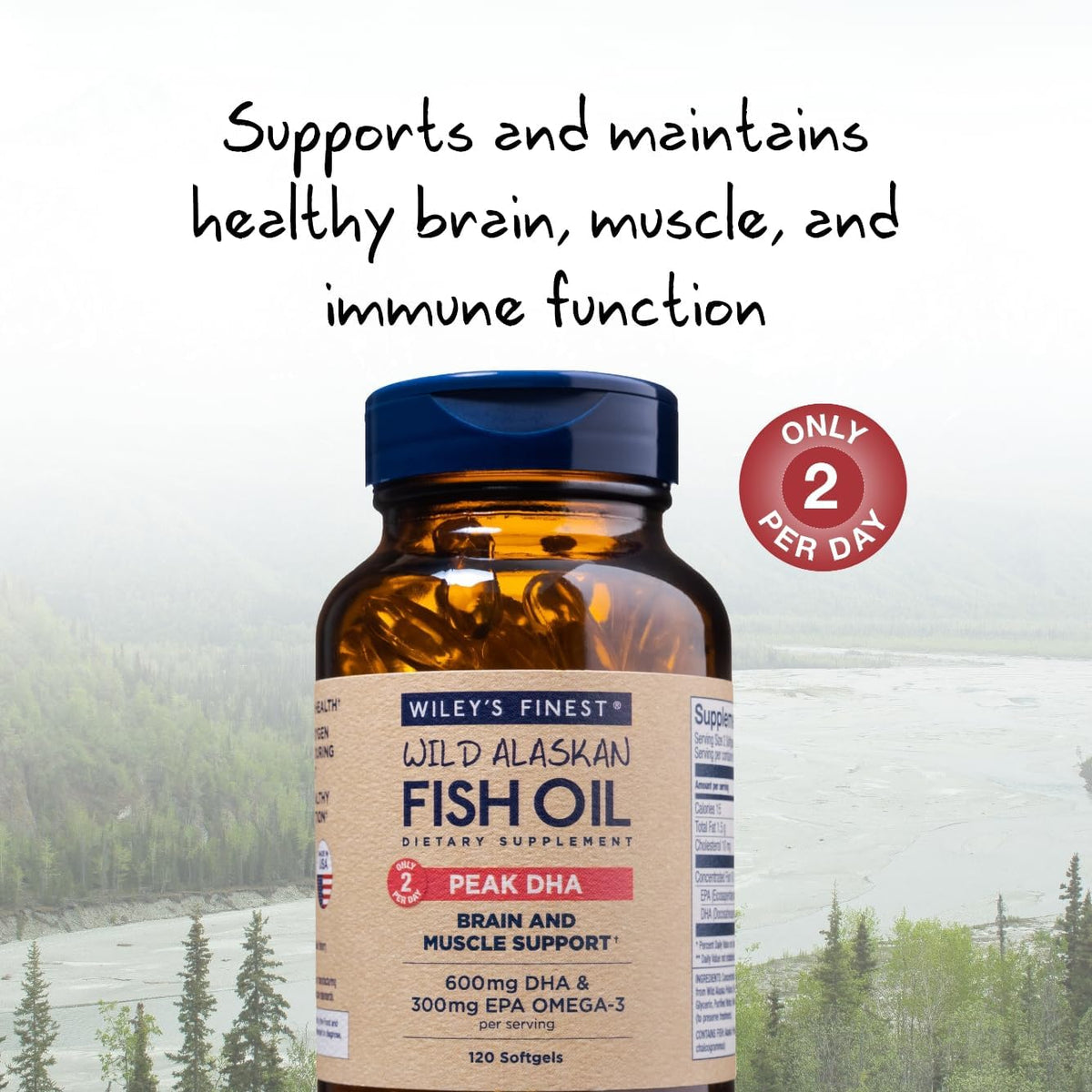 Wild Alaskan fish oil omega 3