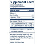 Wild Alaskan fish oil softgels