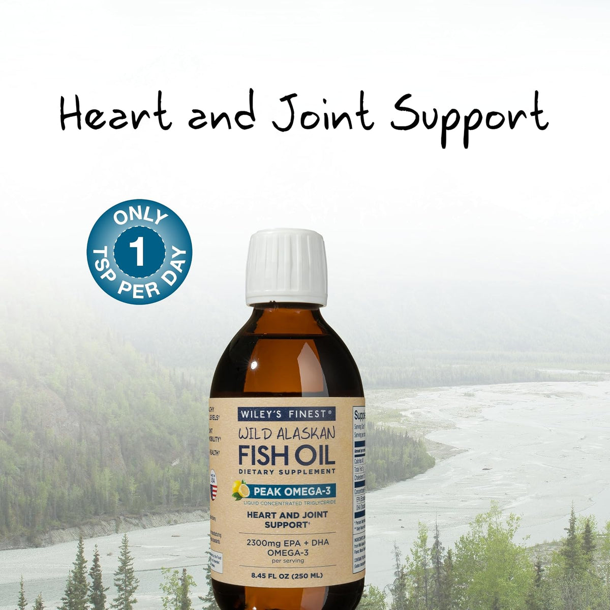 Wild Alaskan fish oil source