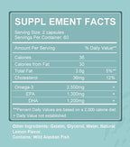 Wild Alaskan fish oil supplement