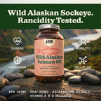 Wild Alaskan sockeye fish oil benefits