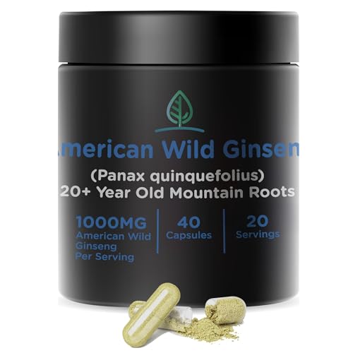 wild American ginseng supplement