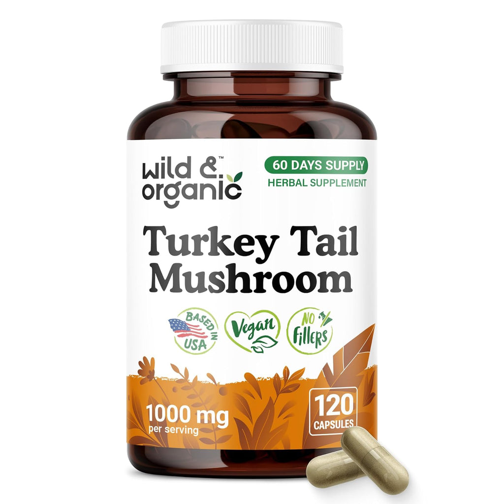 wild and organic turkey tail capsules