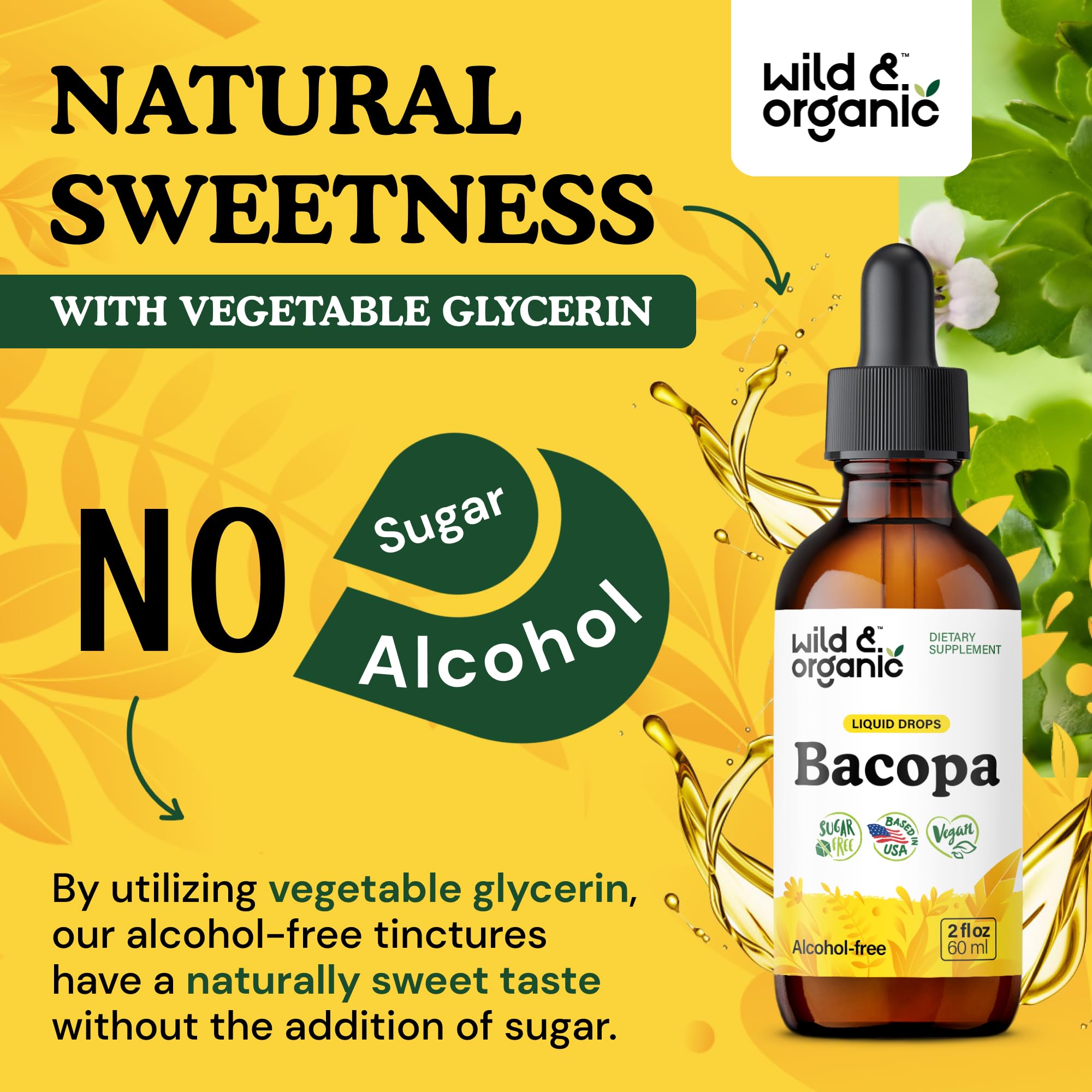wild bacopa monnieri for holistic wellness
